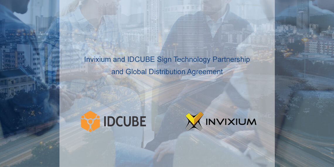 Invixium and IDCUBE Sign Technology Partnership and Global Distribution ...